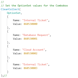 Canvas Using OptionSets and Lookup Fields | Abe Saldana